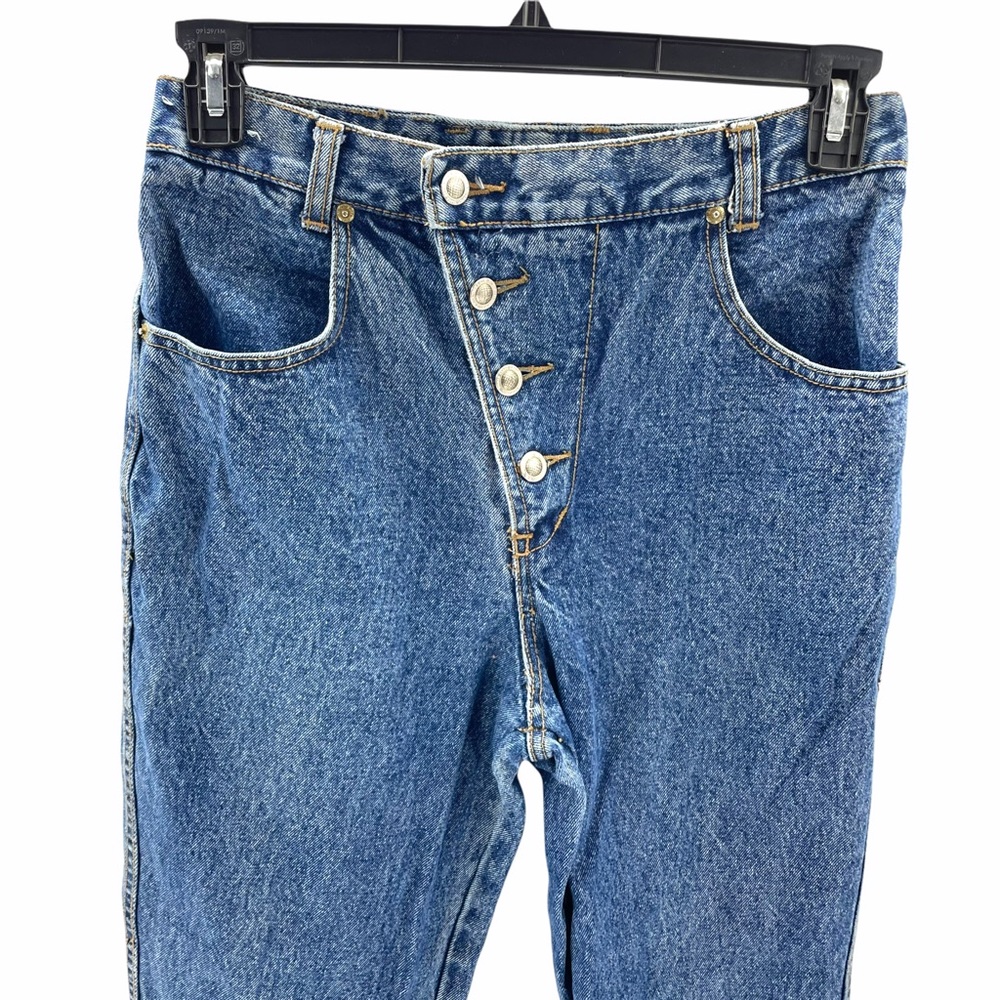 Rare Vintage Lawman High Rise Button Fly Jeans - Gem